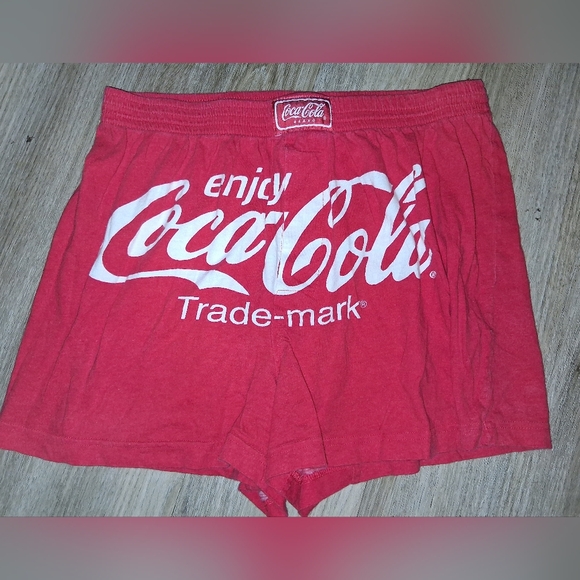 Coca Cola | Underwear & Socks | Cocacola Red Boxer Shorts | Poshmark